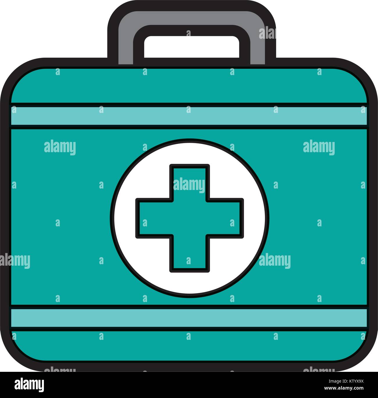 Rescue kit modern design Stock Vector Images - Alamy
