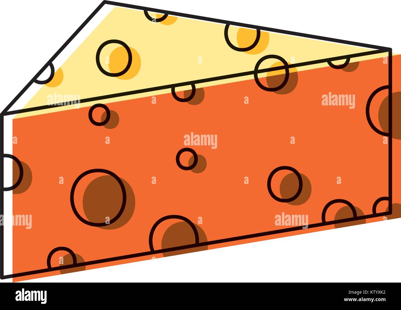 cheese vector illustration Stock Vector Image & Art - Alamy