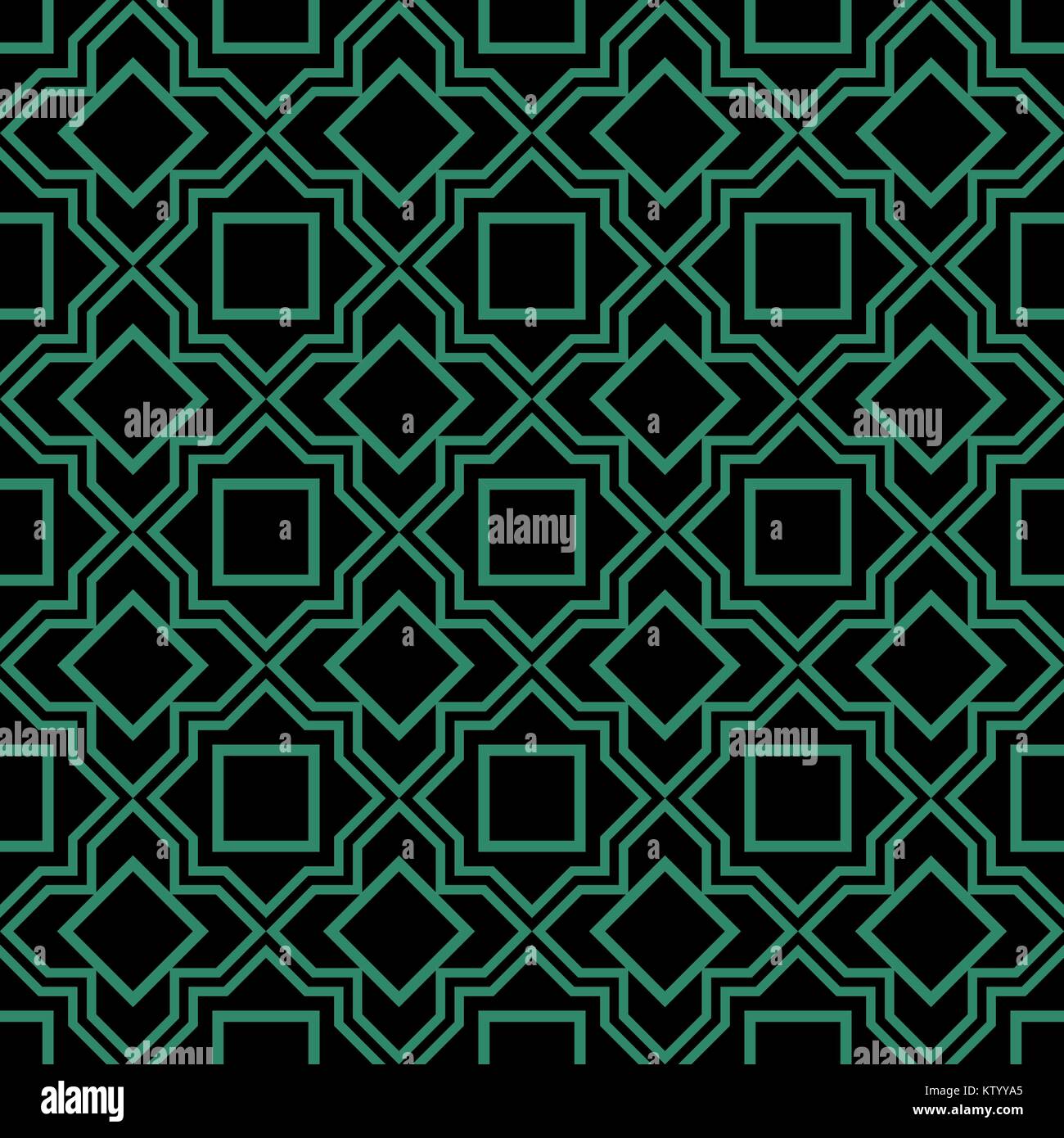 Antique seamless green background star square cross line Stock Vector ...