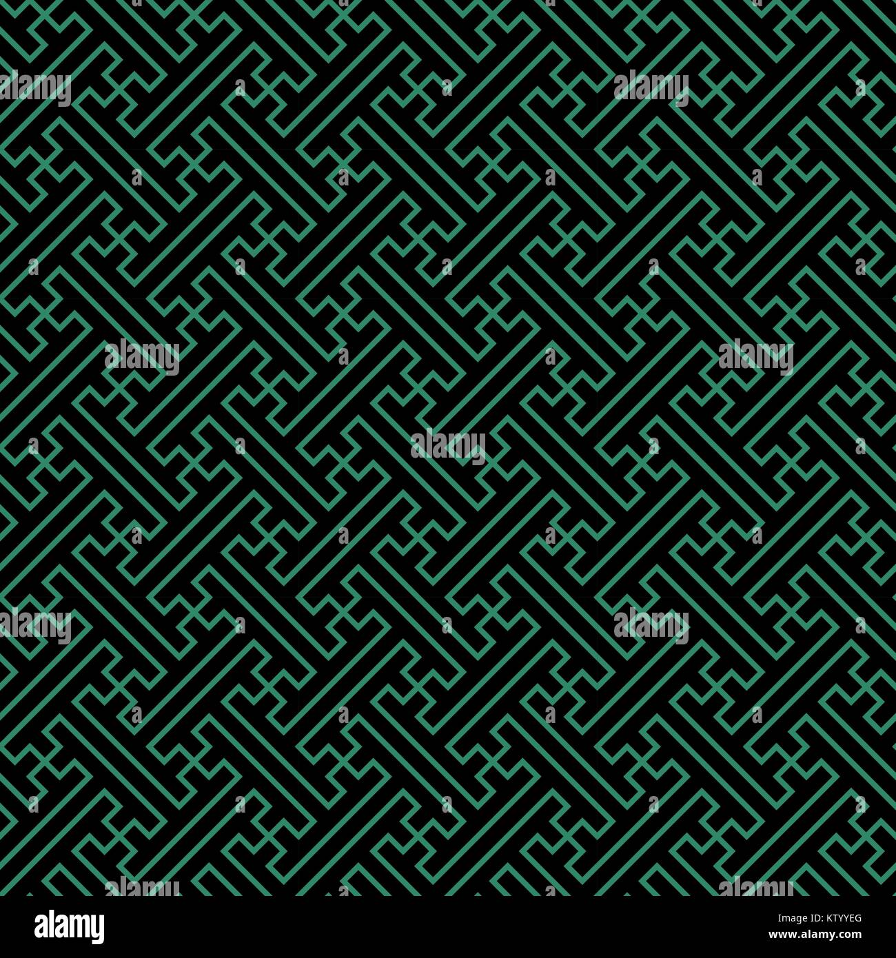 Antique seamless green background oriental Chinese geometry spiral ...