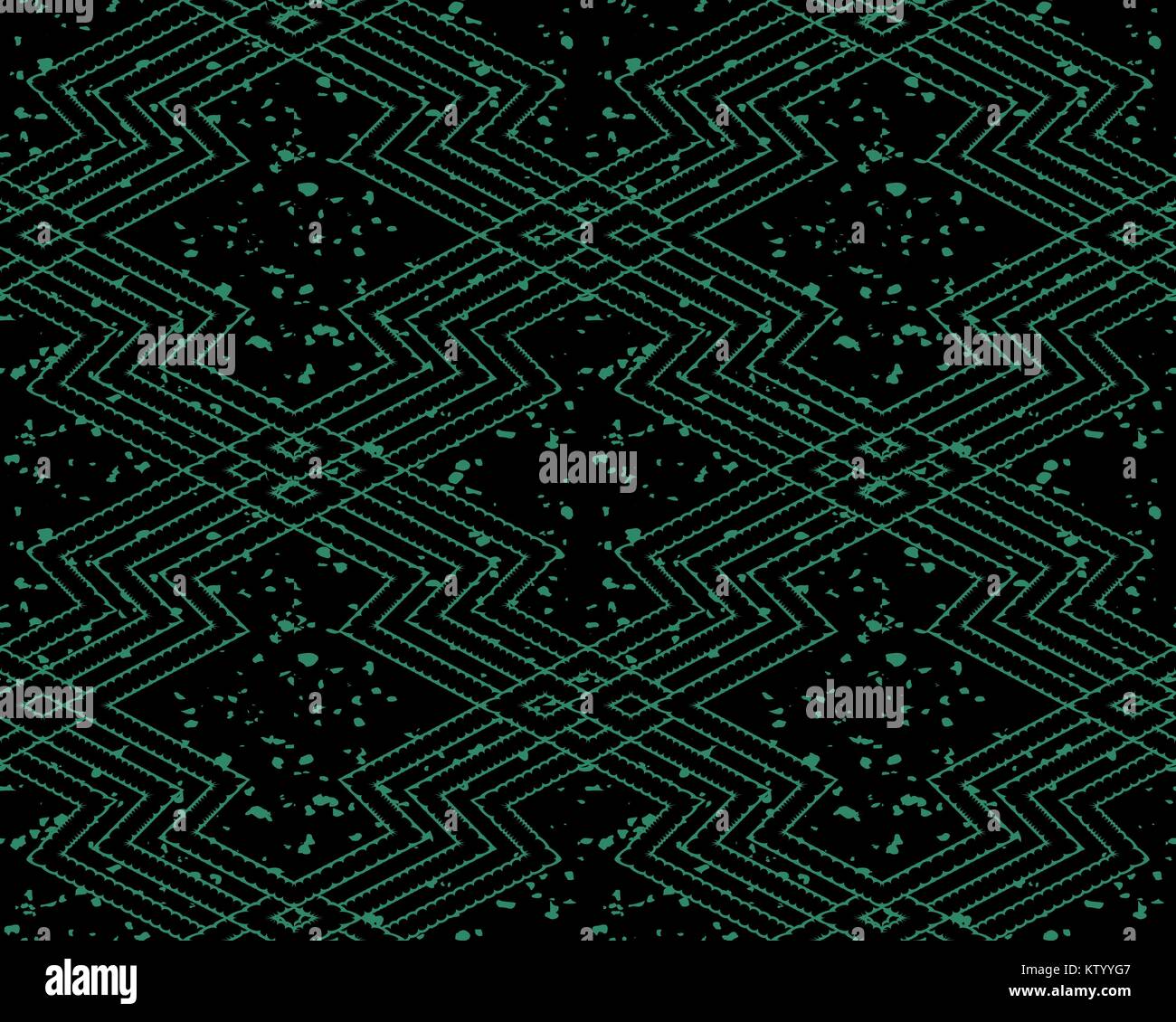 Antique seamless green background sawtooth geometry cross line Stock ...