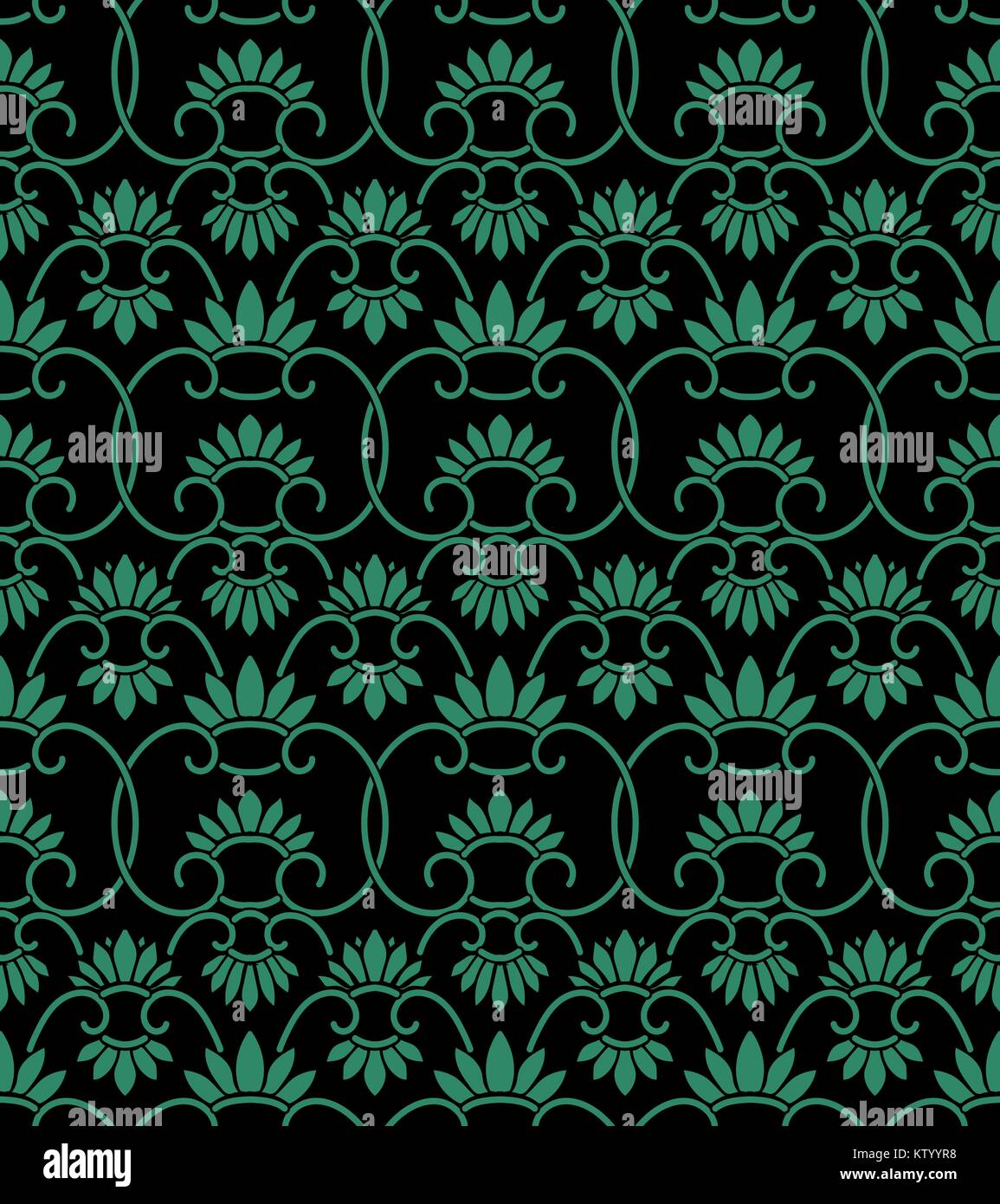 Antique seamless background retro China spiral curve cross vine cross ...