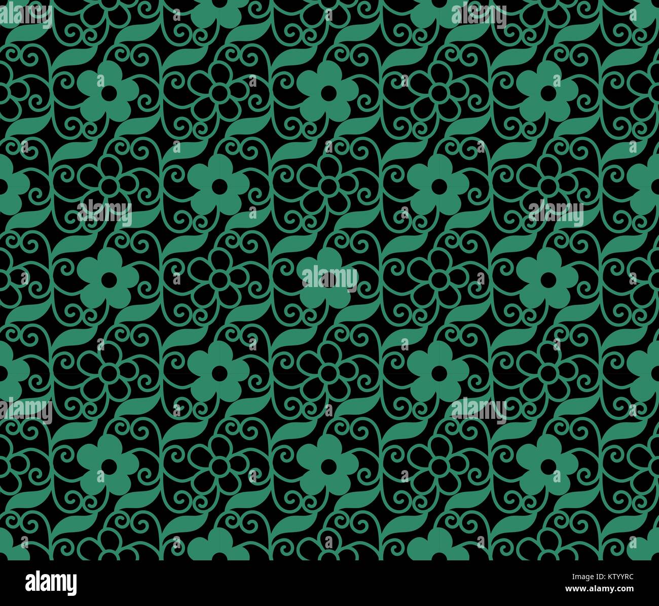 Antique seamless background spiral vortex cross vine leaf flower Stock ...