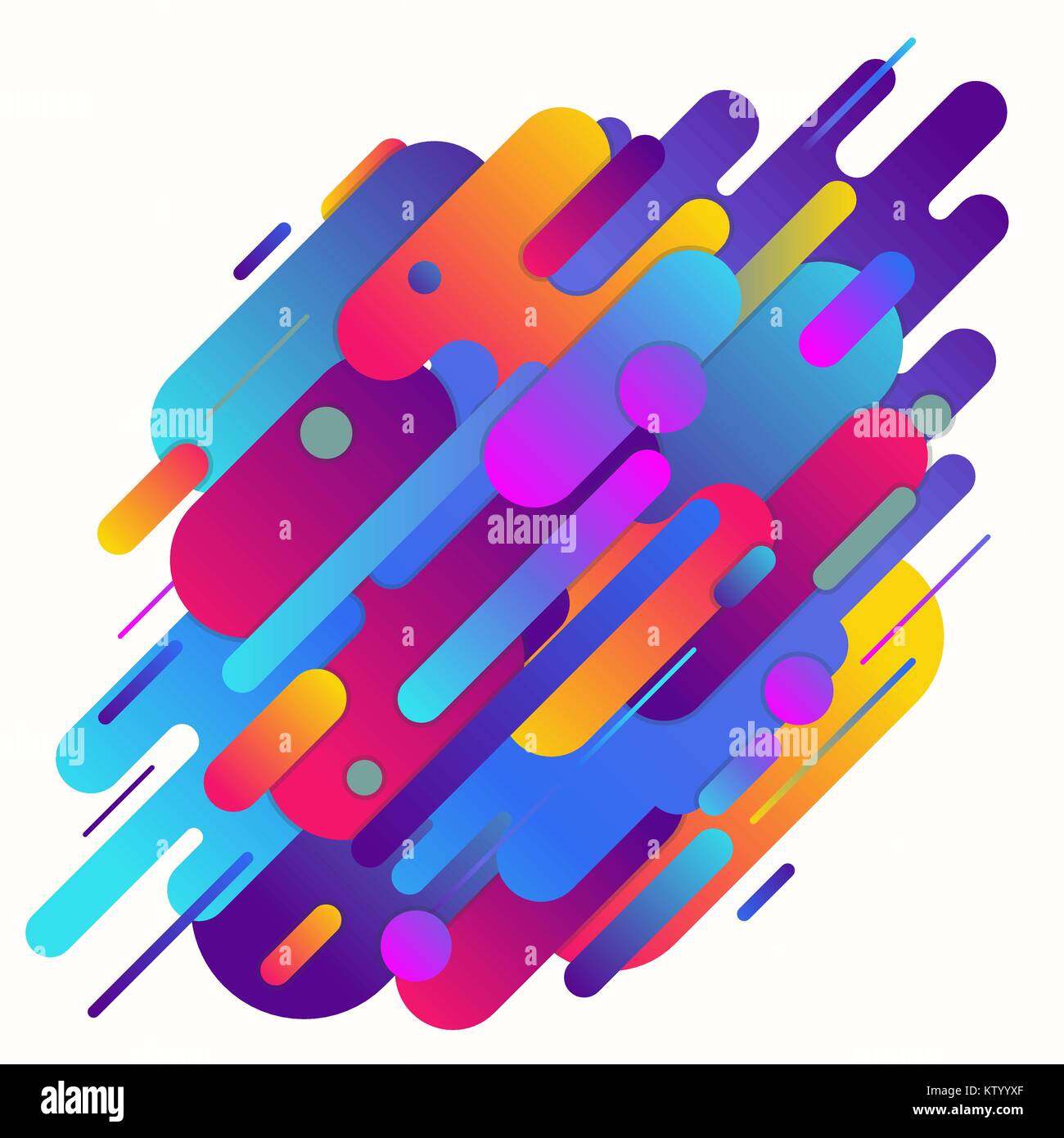 Trendy color background Cut Out Stock Images & Pictures - Alamy