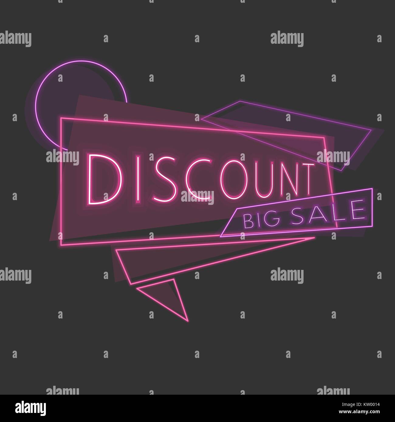 Neon banner advertising hi-res stock photography and images - Alamy
