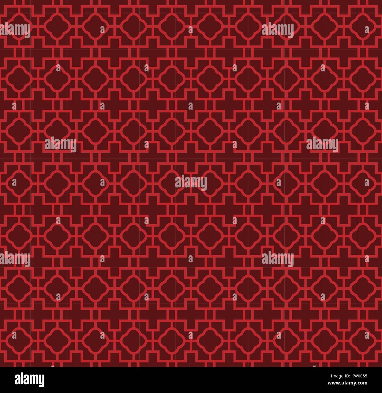 Seamless Chinese style cross geometry pattern background Stock Vector ...