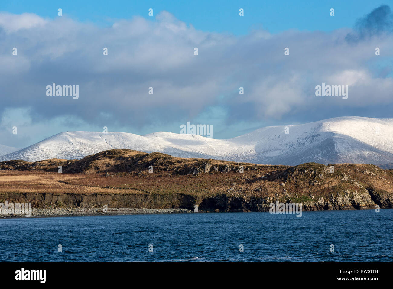 Irish winter scene, Valentia Island, County Kerry, Ireland Stock Photo ...