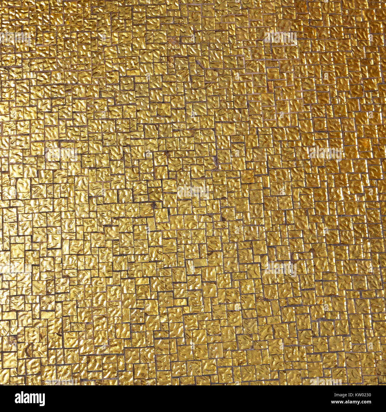 Luxurious golden tiles mosaic background Stock Photo - Alamy