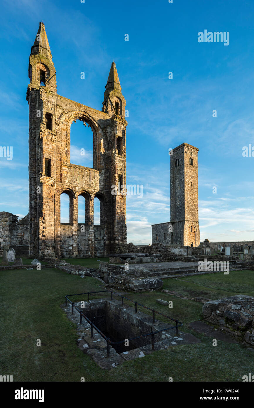 St Andrews Cathedral, St Andrews Stock Photo - Alamy