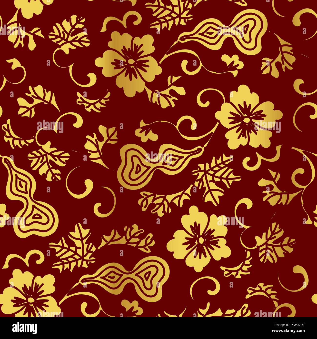 Chinese gourd Stock Vector Images - Alamy