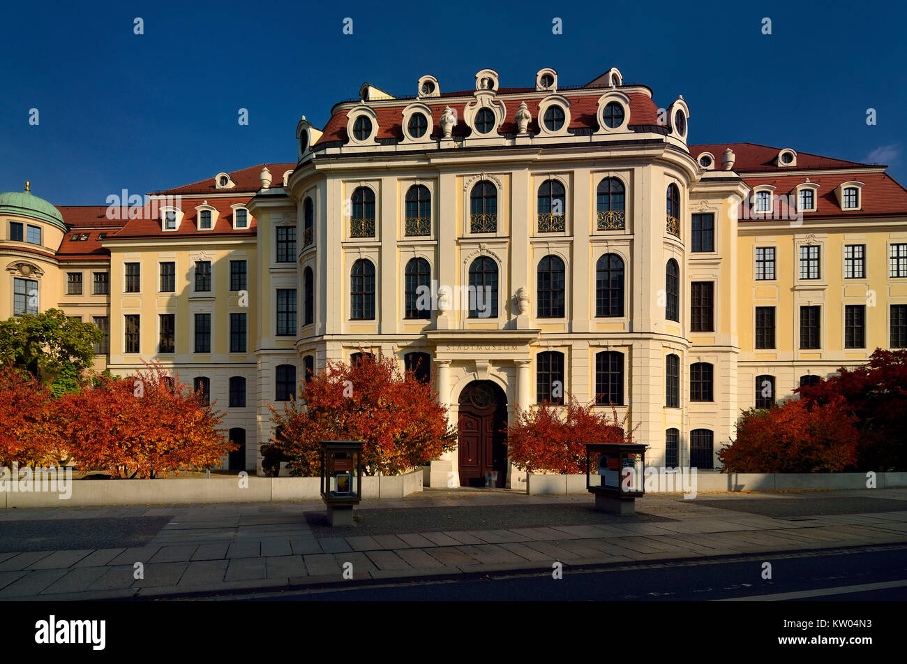 Dresden, town museum in the rococo construction of the country house ...