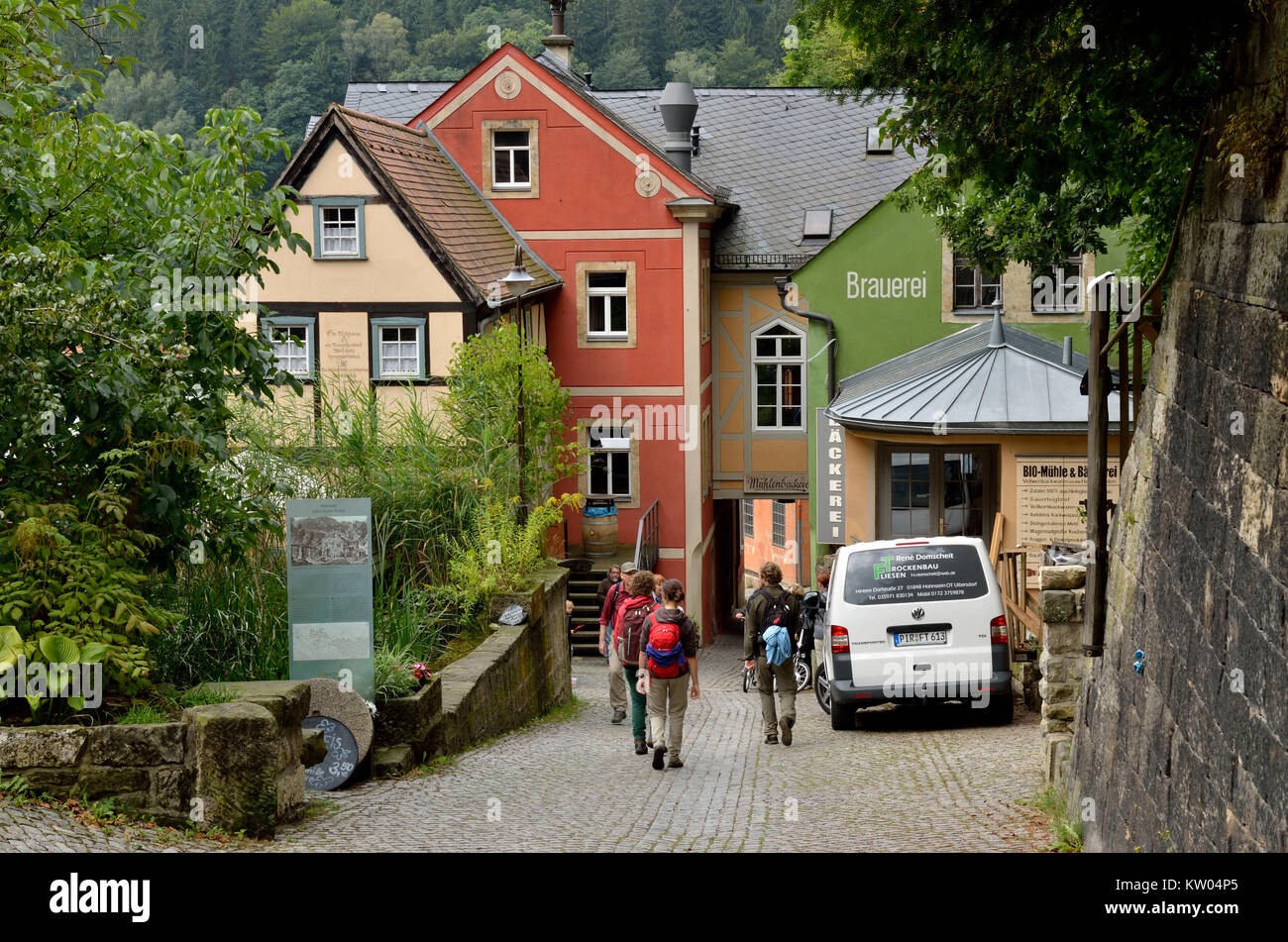 Schmilka mühle hi-res stock photography and images - Alamy