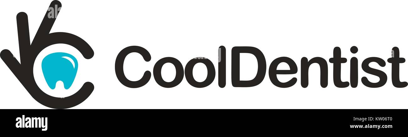 Tooth icon. Ok symbol, Okay vector logo, high quality Stock Vector ...