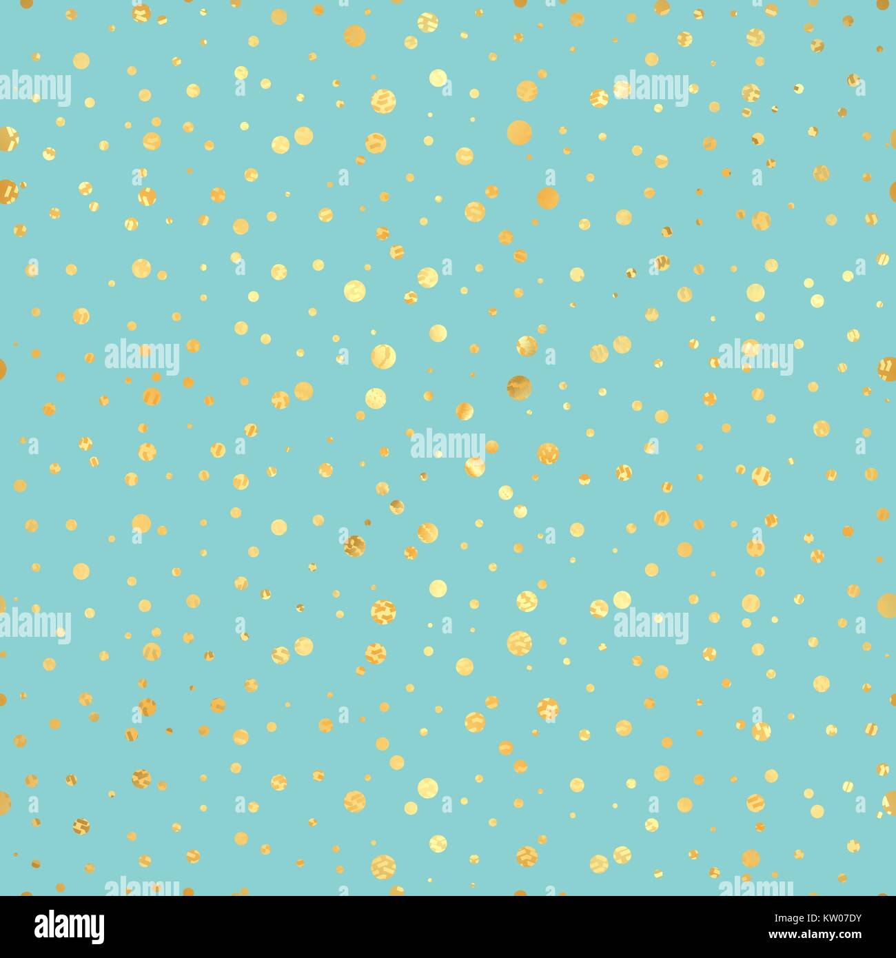 Gold circle seamless pattern. Abstract gold geometric modern background ...