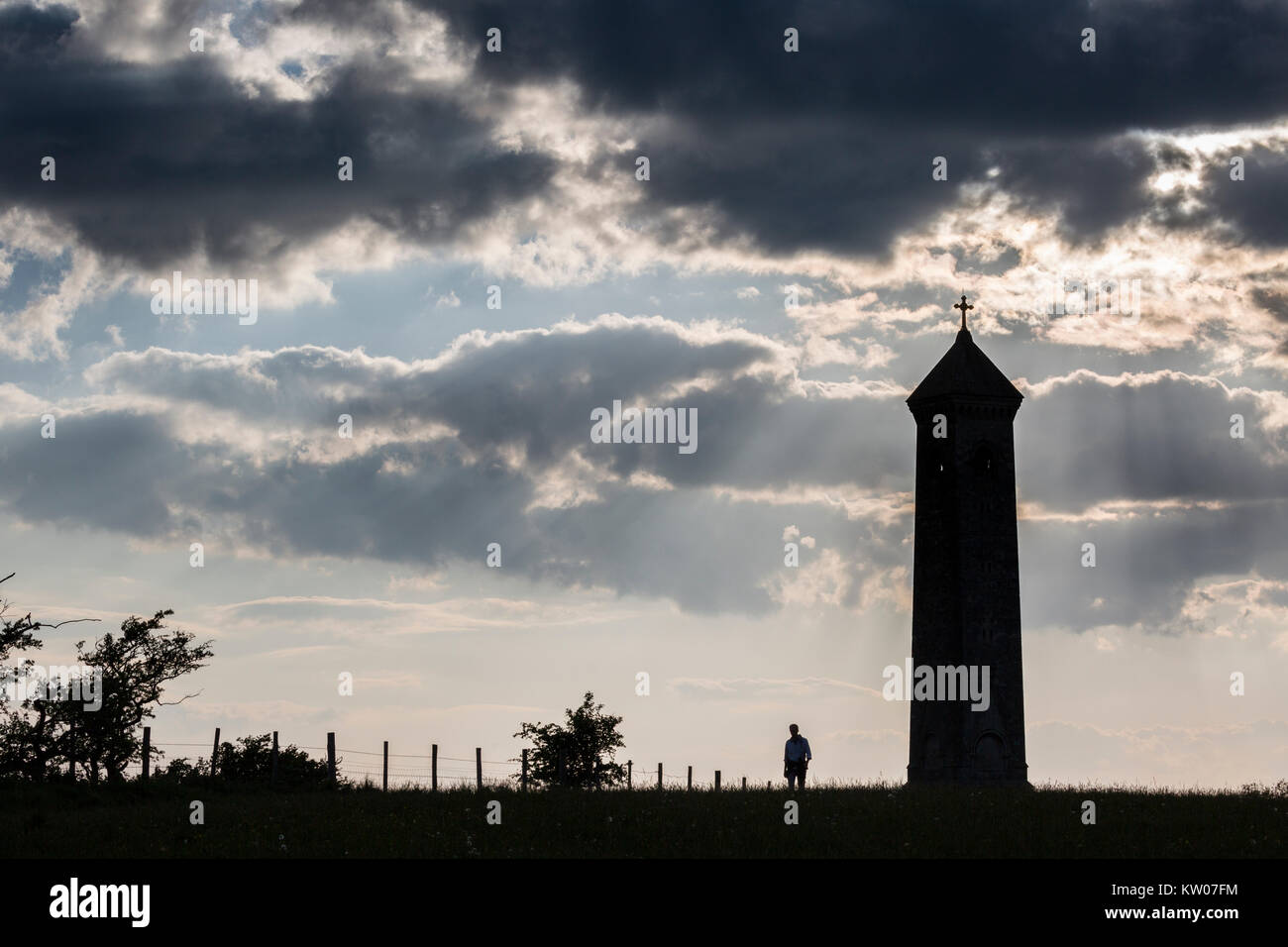 The Tyndale Monument, Wotton Under Edge, Gloucestershire, UK Stock ...