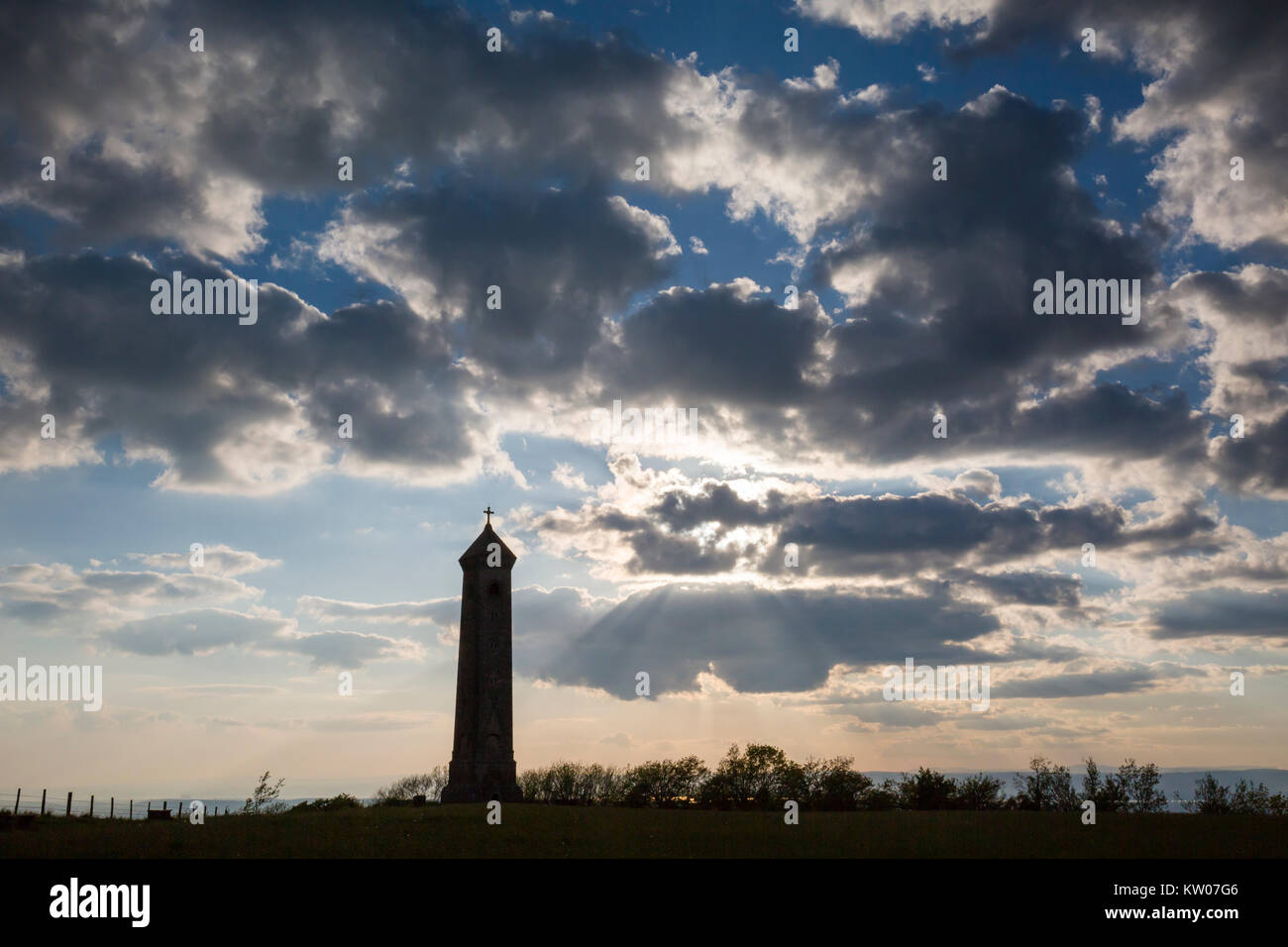 The Tyndale Monument, Wotton Under Edge, Gloucestershire, UK Stock ...