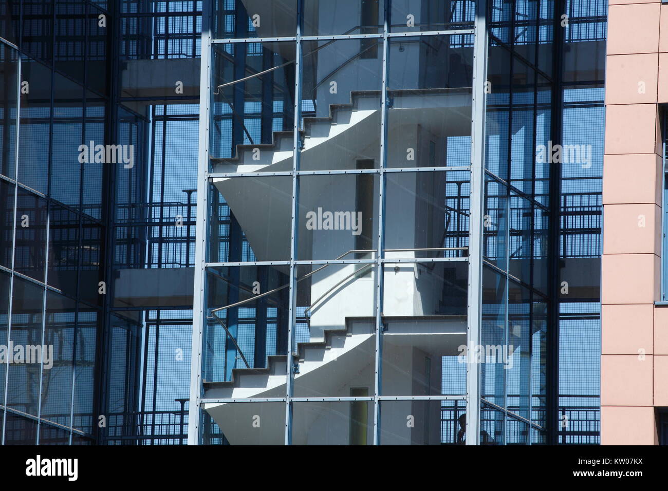Stairwell, staircase, Bremen, Germany, europe Stock Photo - Alamy