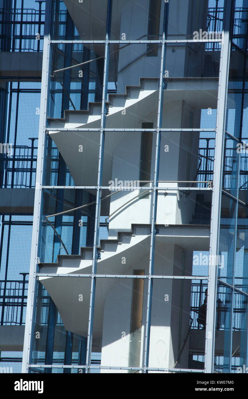 Stairwell, staircase, Bremen, Germany, europe Stock Photo - Alamy