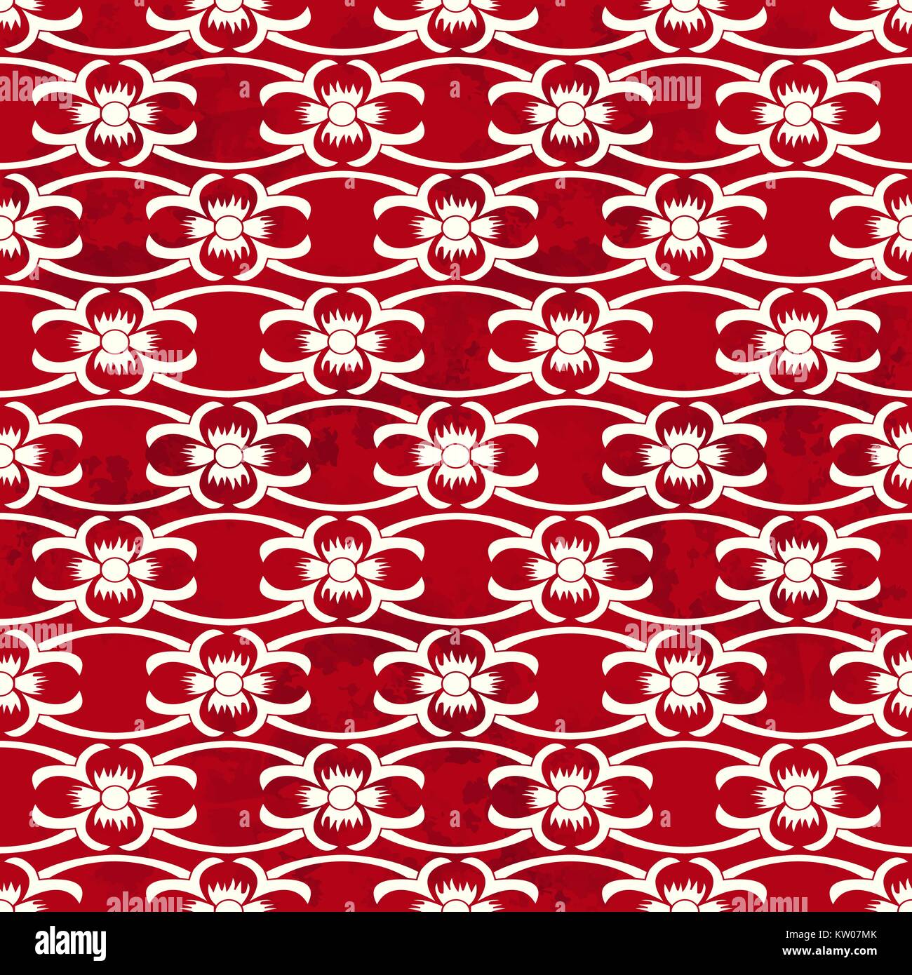 Seamless Vintage Chinese Background curve cross vine flower cross Stock ...