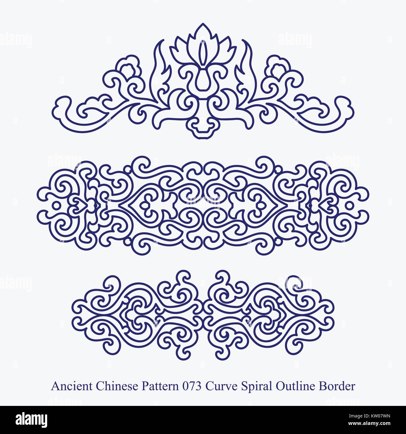 Chinese Designs And Patterns Borders