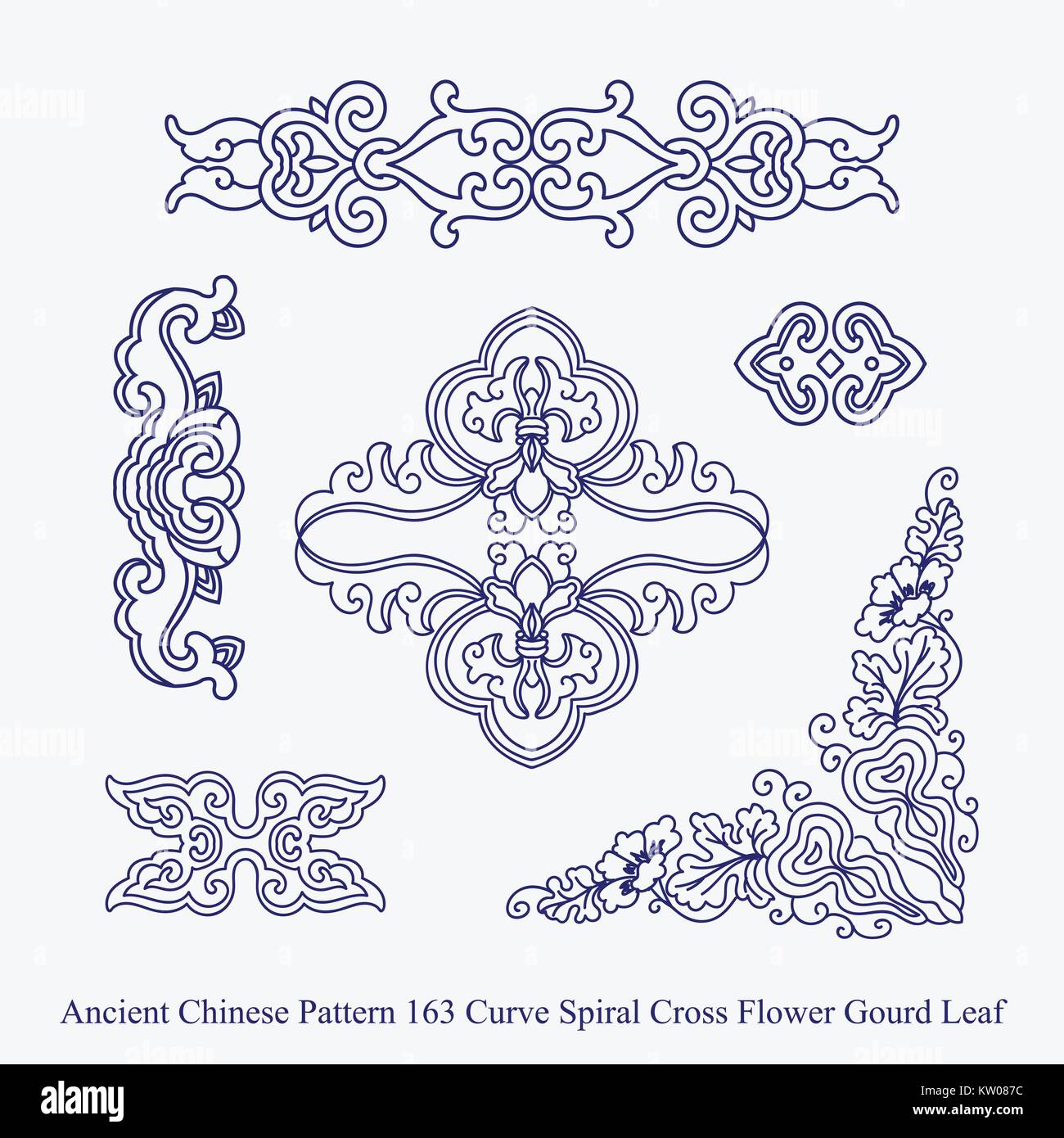 Gourd leaf Stock Vector Images - Alamy