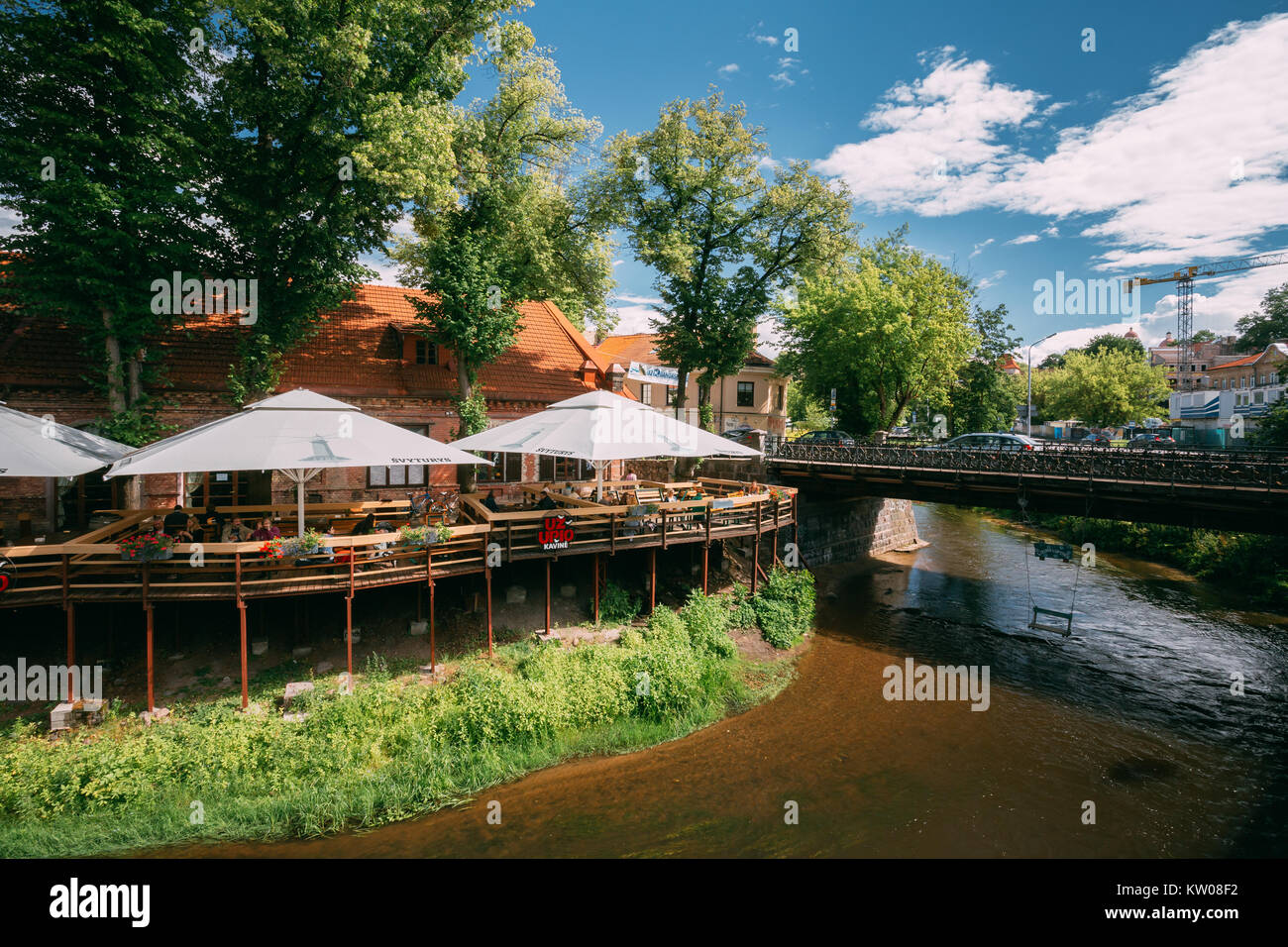 Cafe in vilnius hi-res stock photography and images - Alamy