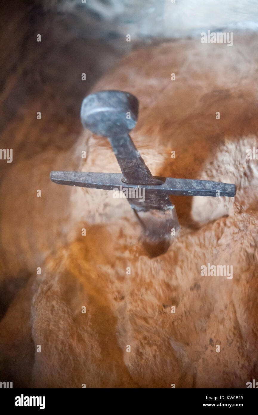 Montesiepi chapel, sword hi-res stock photography and images - Alamy