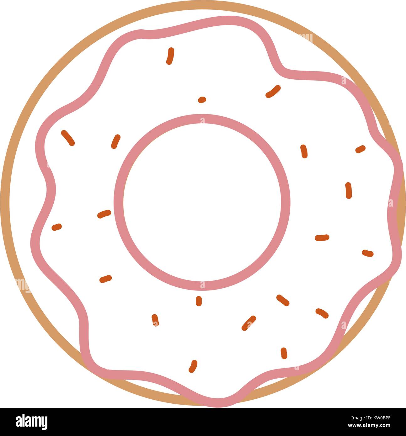 sweet donut icon image Stock Vector Image & Art - Alamy