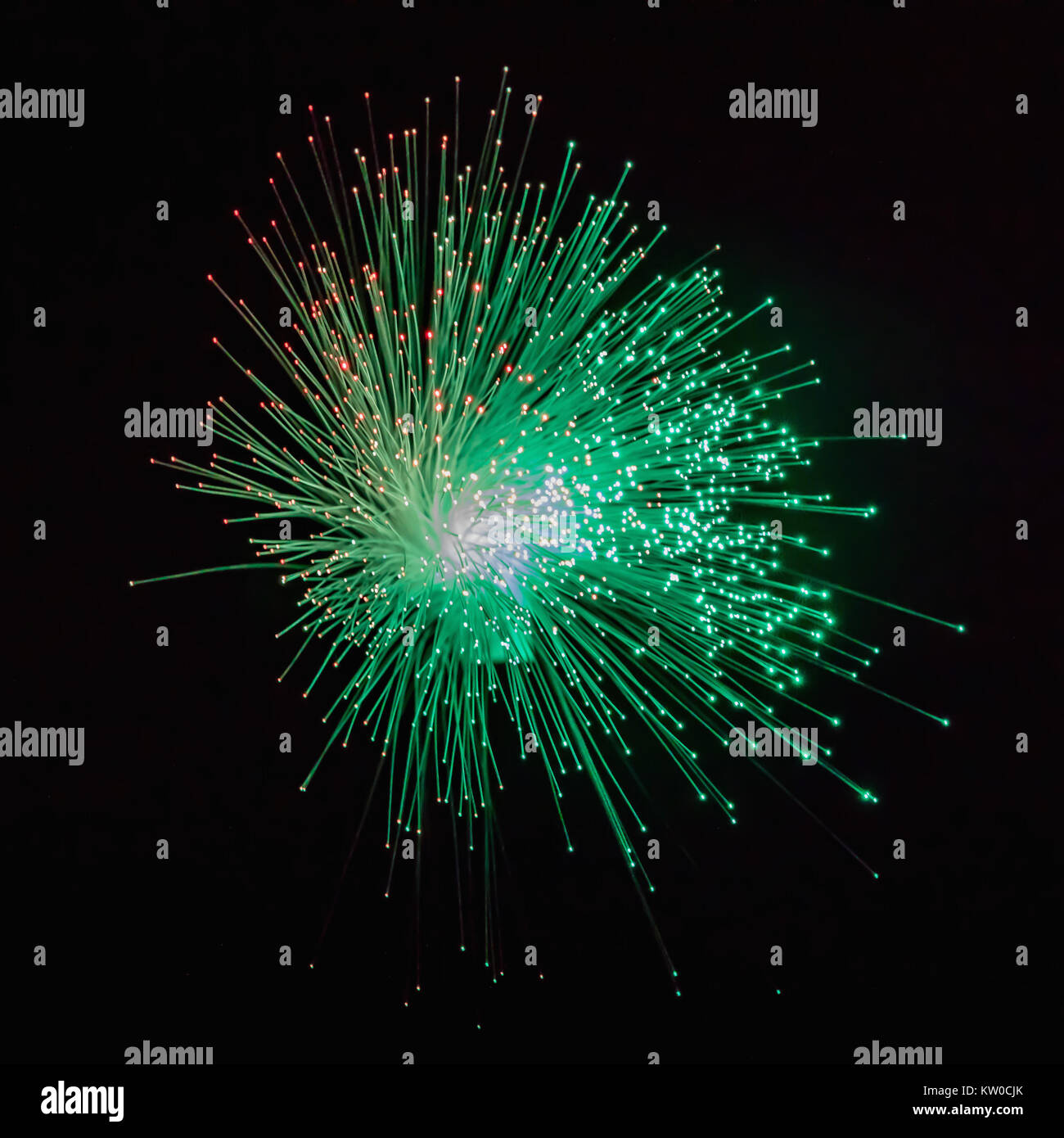 color fiber optical background on black, Fiber optics lights abstract ...
