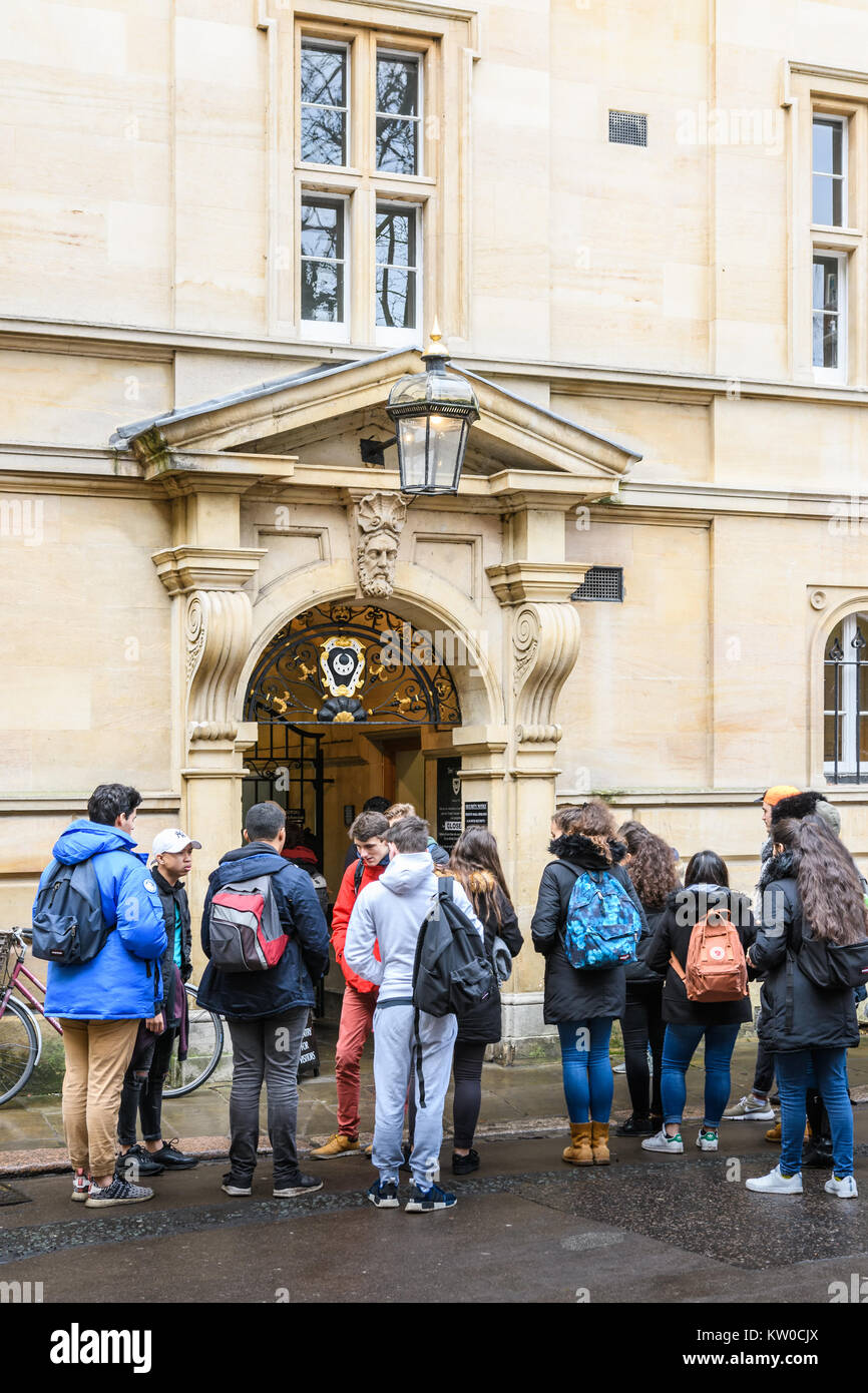 Trinity hall cambridge students hi-res stock photography and images - Alamy
