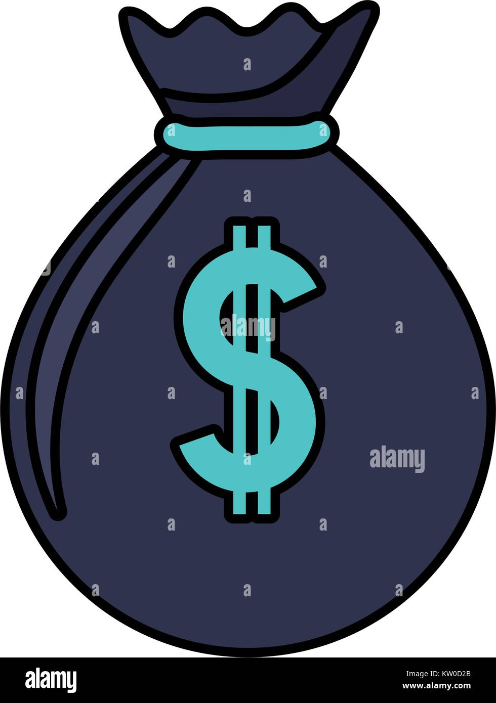 money sack icon Stock Vector Image & Art - Alamy
