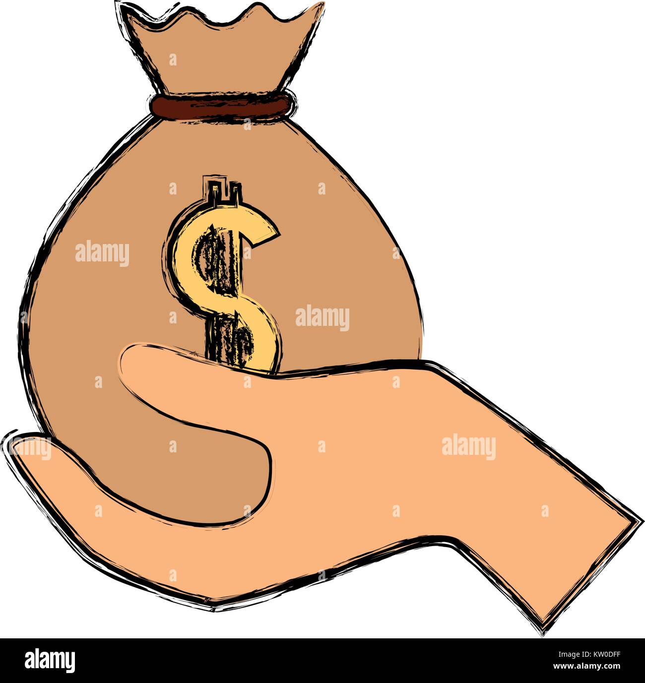 money sack icon Stock Vector Image & Art - Alamy