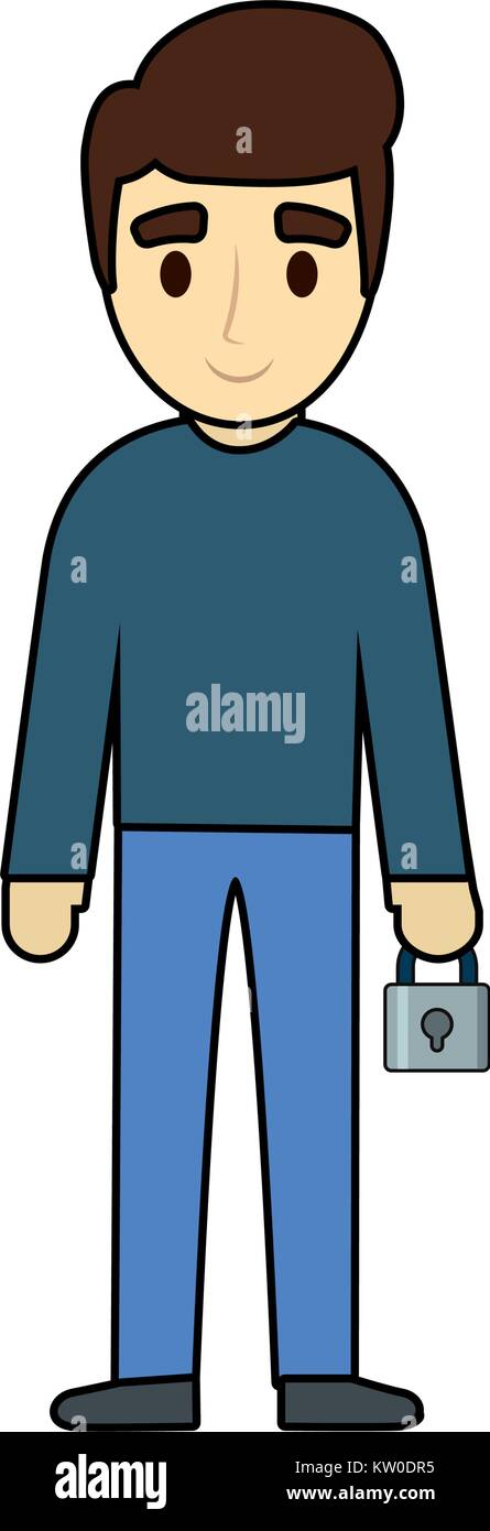 cartoon man and icon Stock Vector Image & Art - Alamy