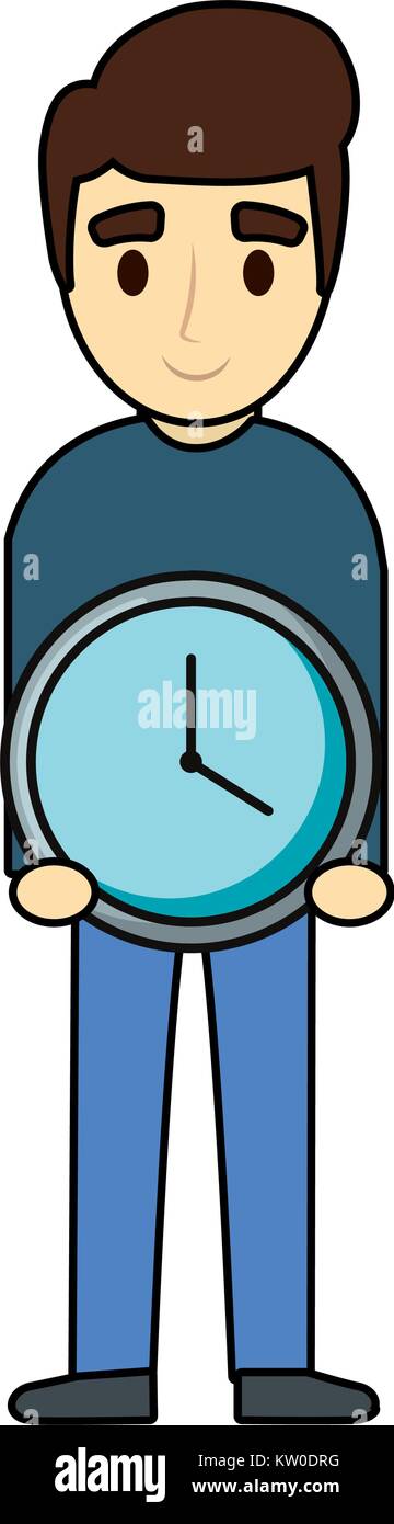 cartoon man and icon Stock Vector Image & Art - Alamy