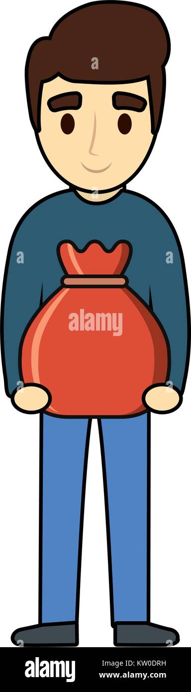 cartoon man and icon Stock Vector Image & Art - Alamy