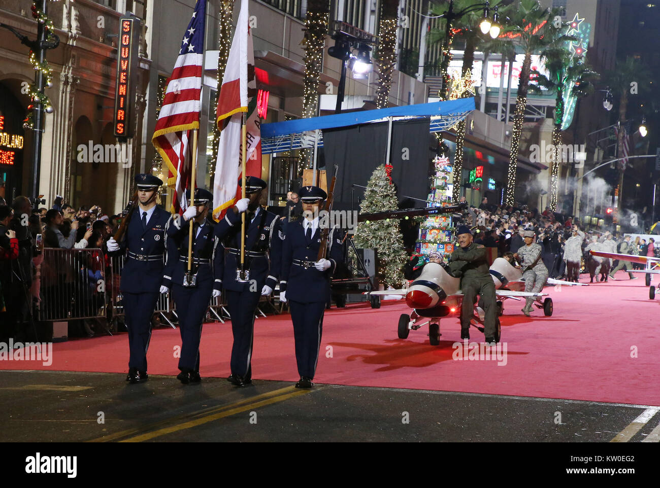 86th Annual Hollywood Christmas Parade Featuring: Atmosphere Where ...