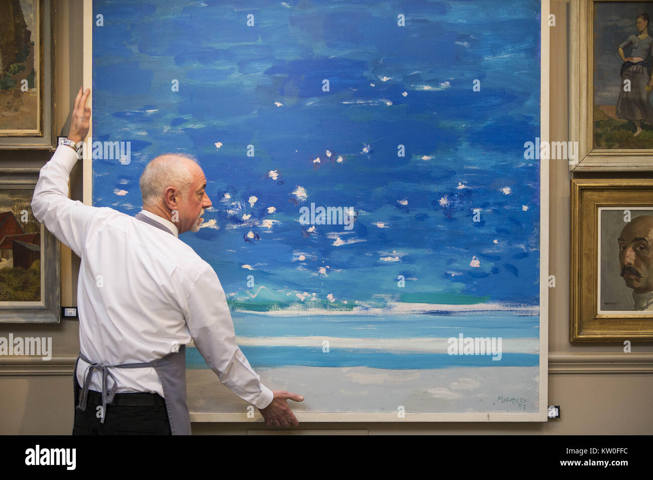 Alberto Morrocco Studio pictures sale at Bonhams, Edinburgh, Scotland ...