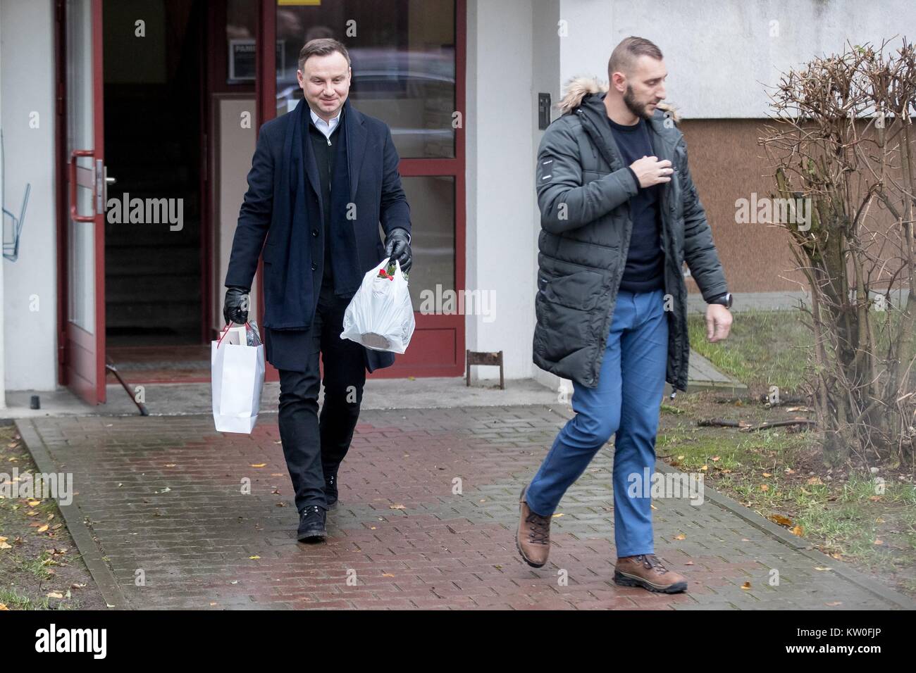 Polish First Couple Andrzej Duda and Agata Kornhauser-Duda, their ...
