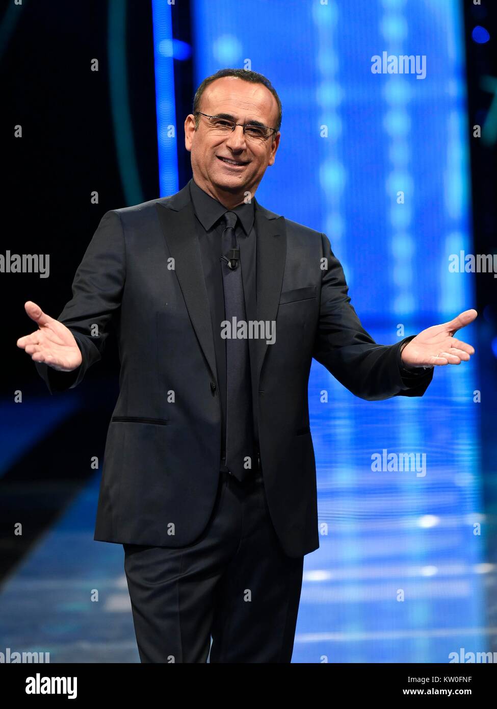 Rome 28/04/2017 : The Italian showman Carlo Conti Credit © Fabio ...