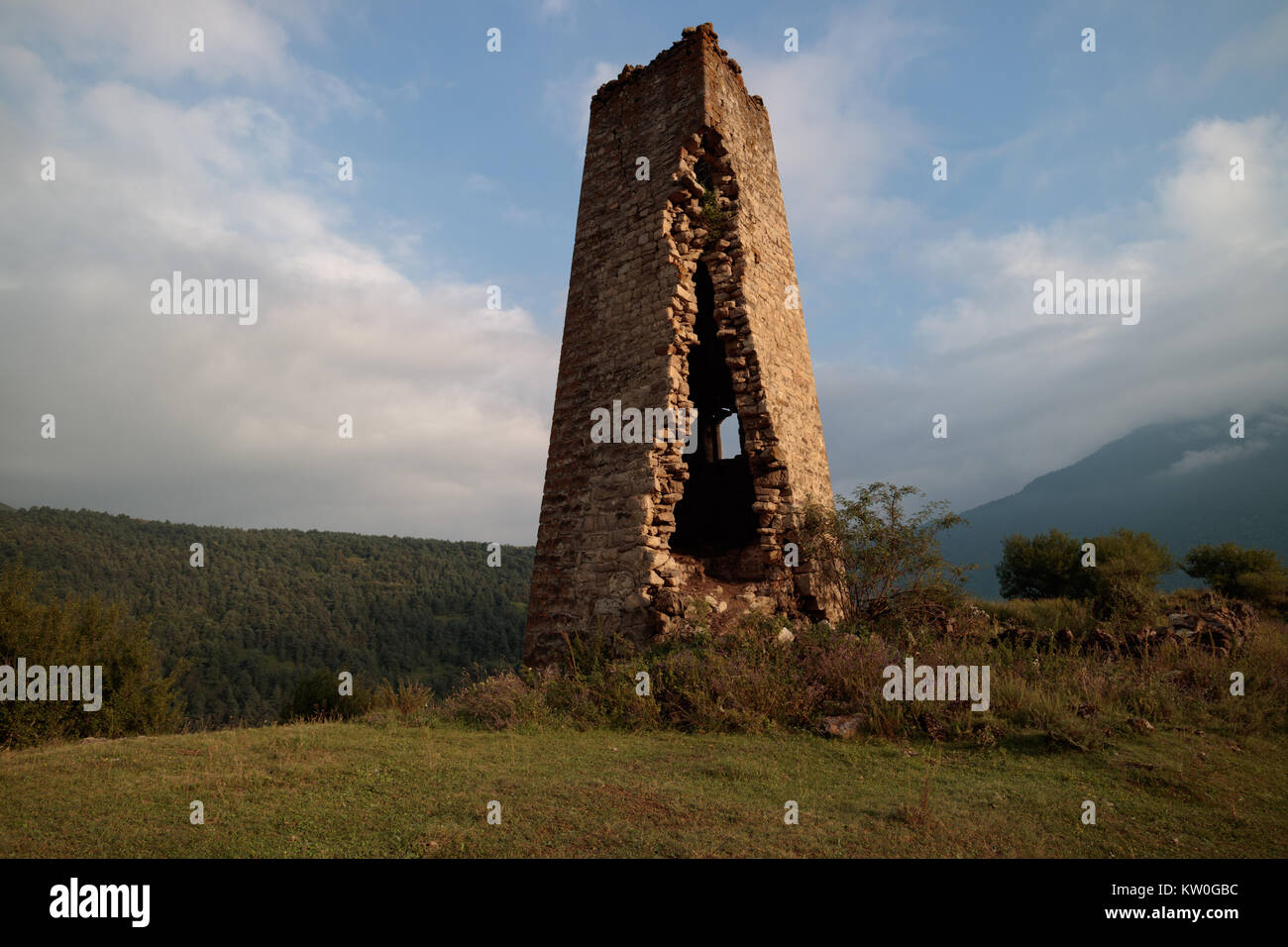 Vainakh towers hi-res stock photography and images - Alamy