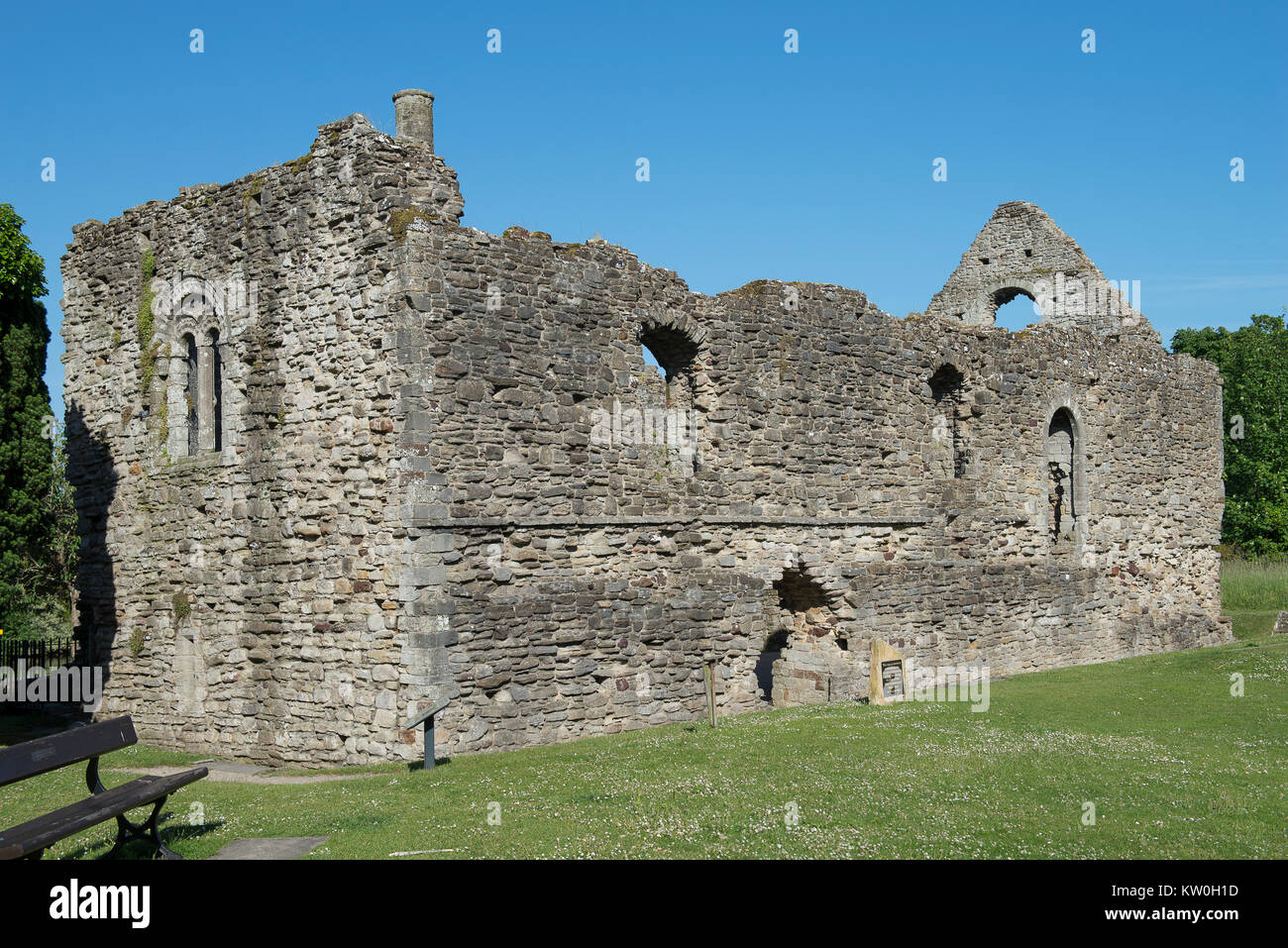 The Norman House, which was part of Christchurch Castle, is one of the ...