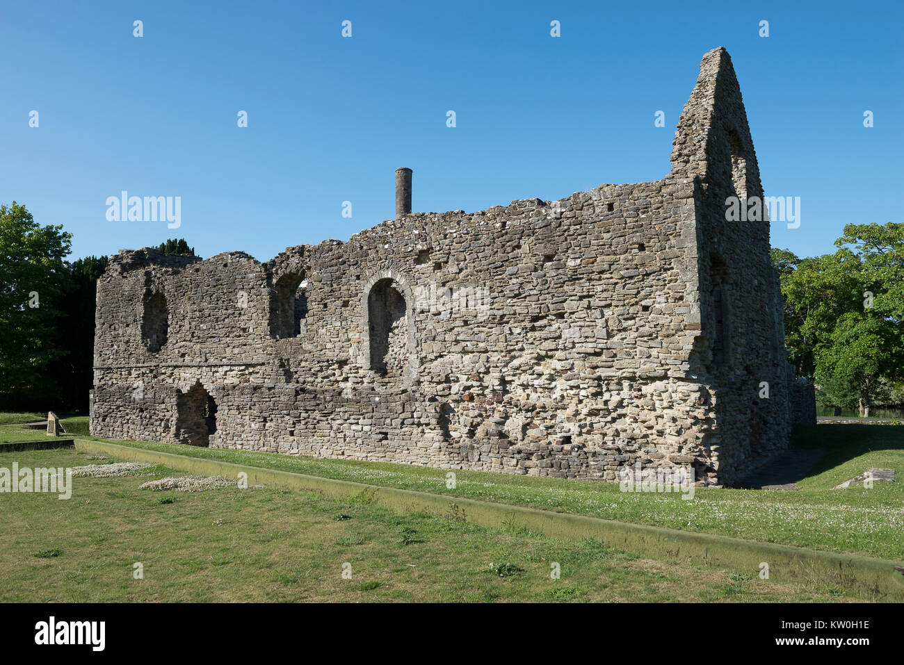The Norman House, which was part of Christchurch Castle, is one of the ...