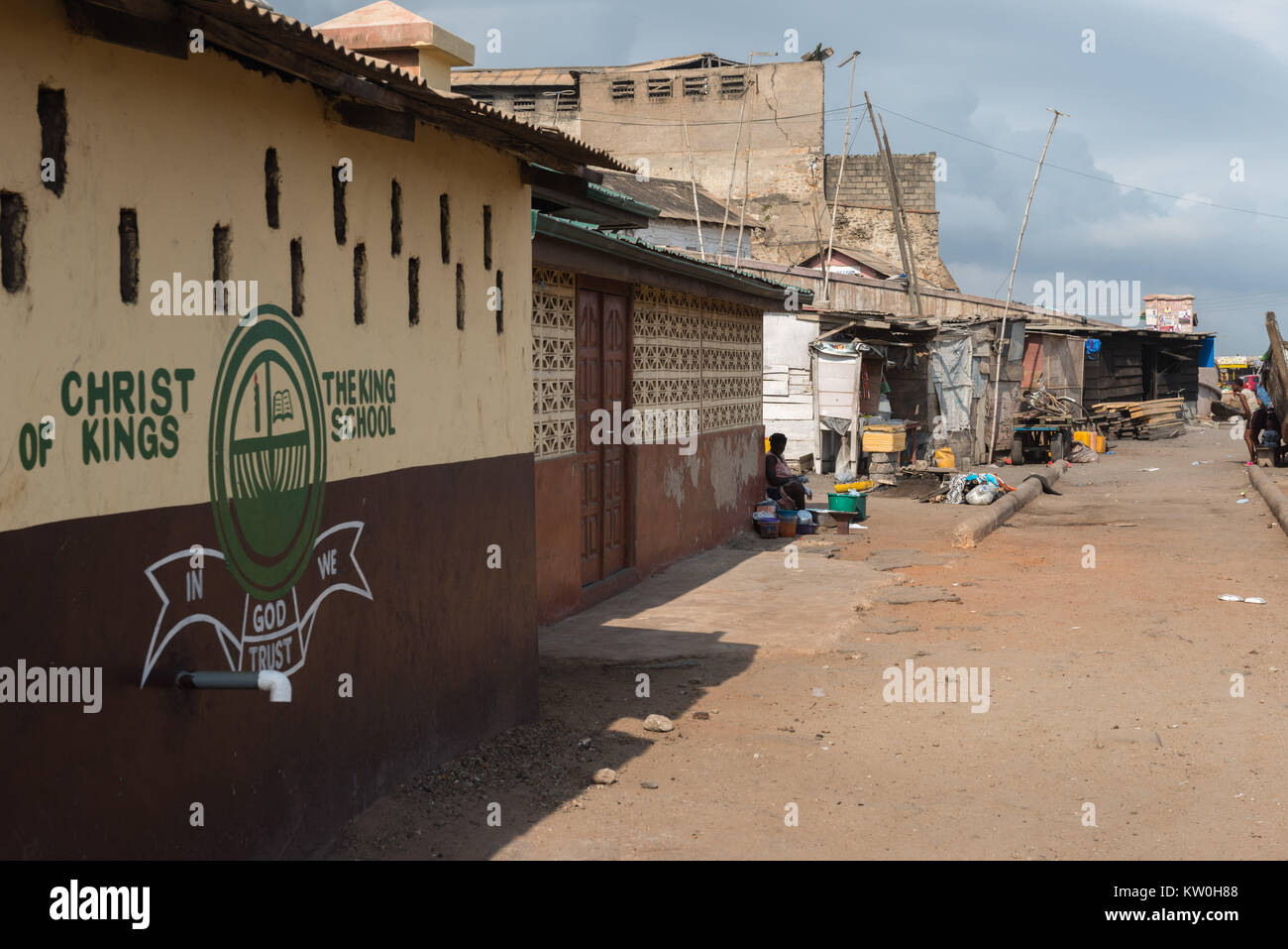 "Christ the King of Kings School" in Jamestown Fishing Village ...