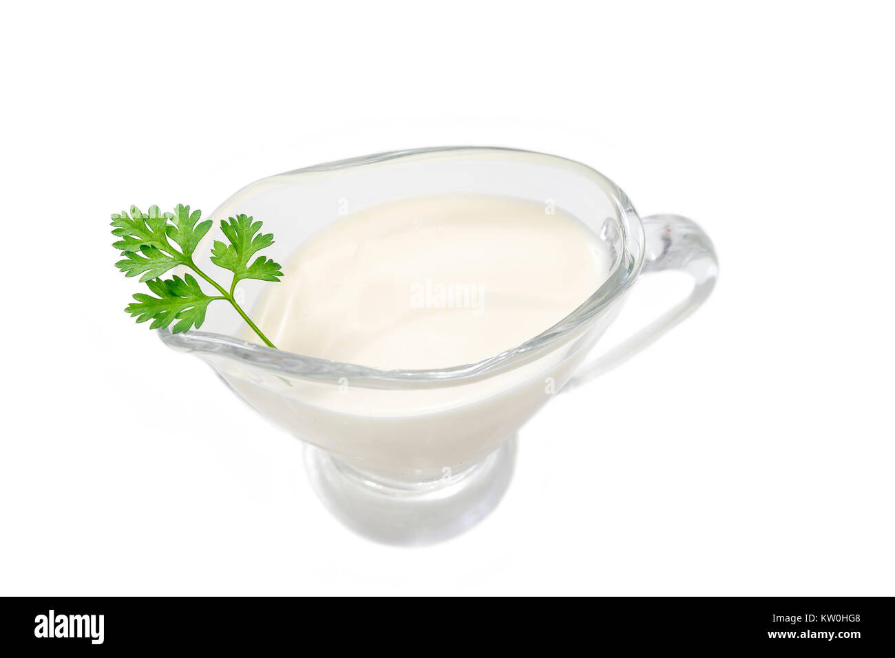 Parsley in close view Cut Out Stock Images & Pictures - Alamy