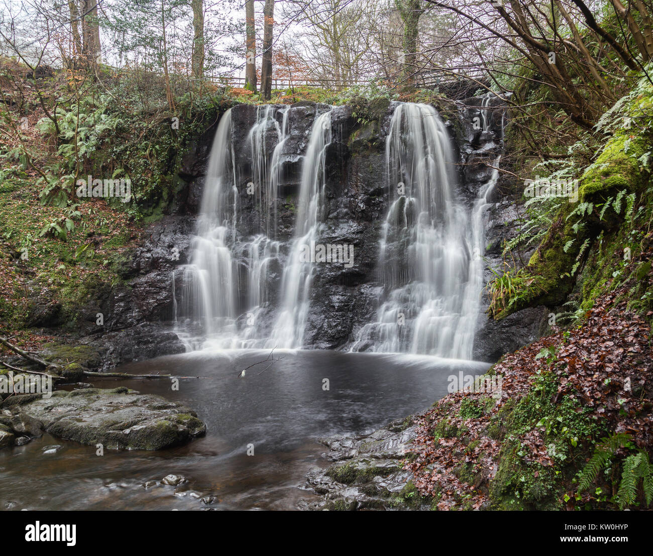 Ess na crub waterfall northern ireland hi-res stock photography and ...