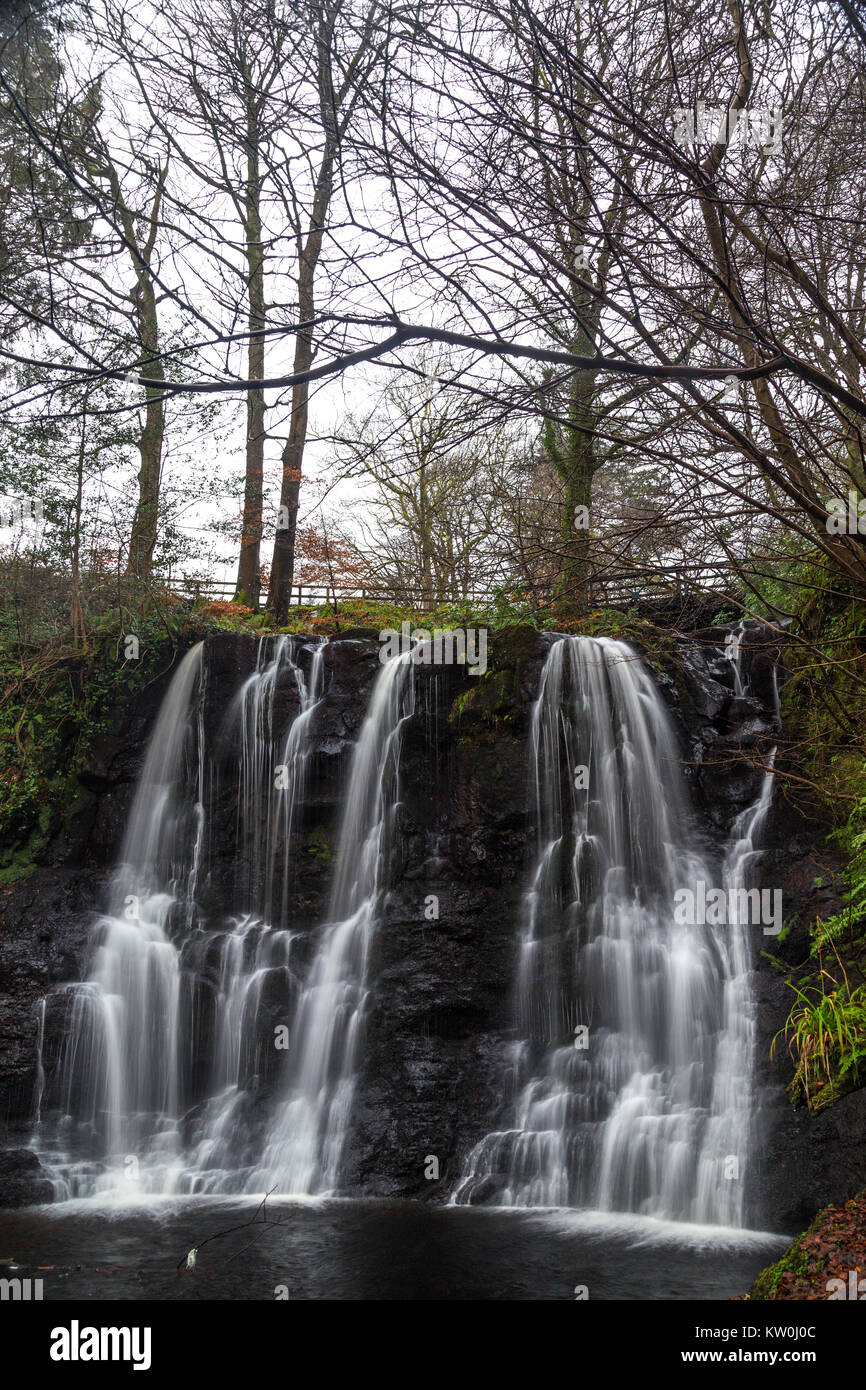 Ess Na Crub Waterfall Northern Ireland High Resolution Stock ...