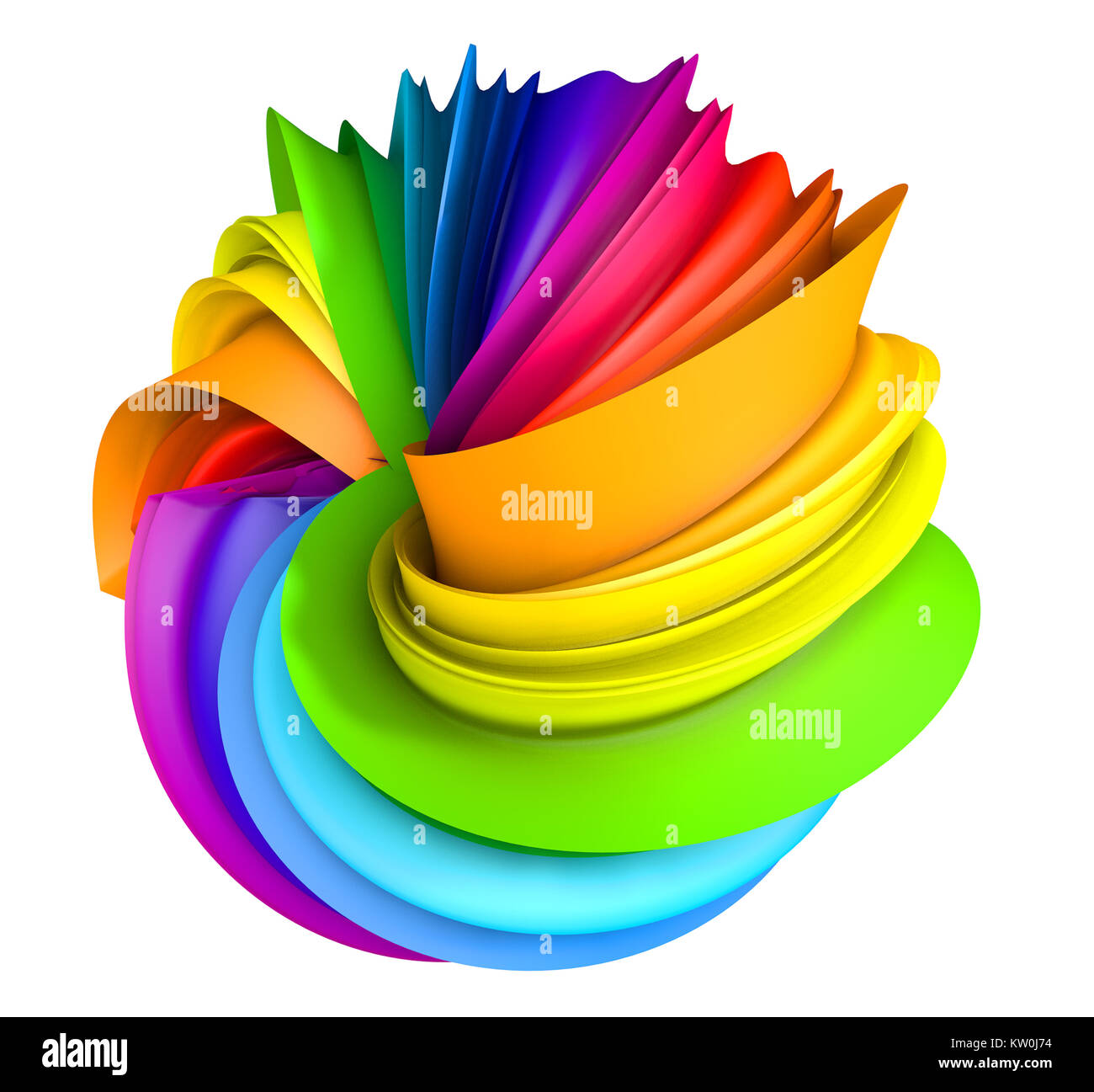 3d render. Abstract colorful background Stock Photo - Alamy