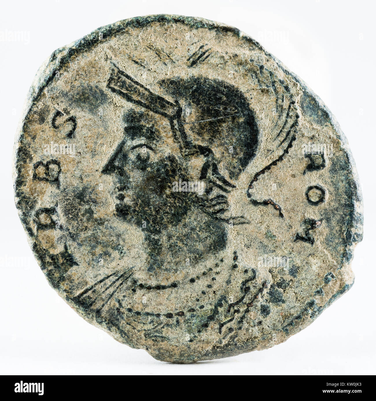 Old roman coins Cut Out Stock Images & Pictures - Alamy
