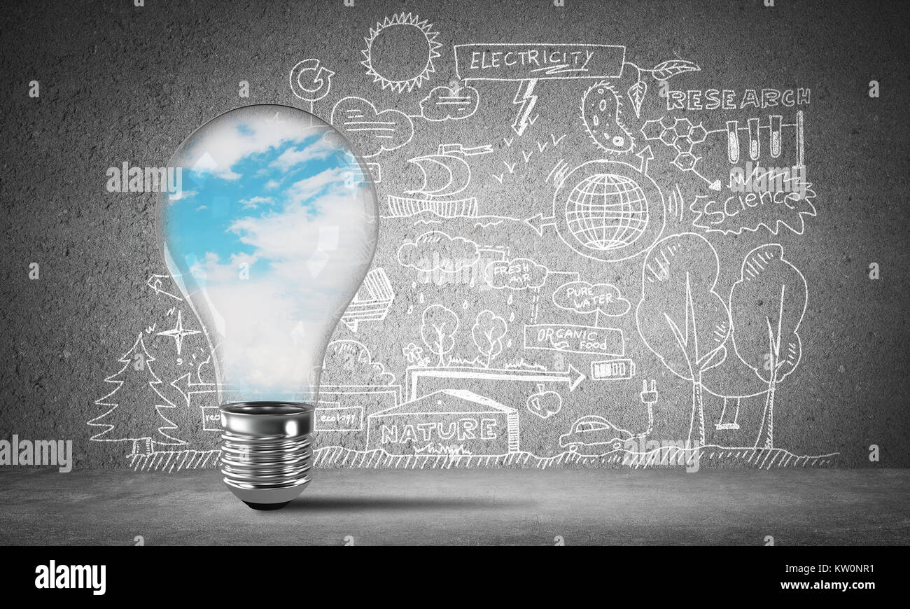 Effective innovations for the world ecology Stock Photo - Alamy