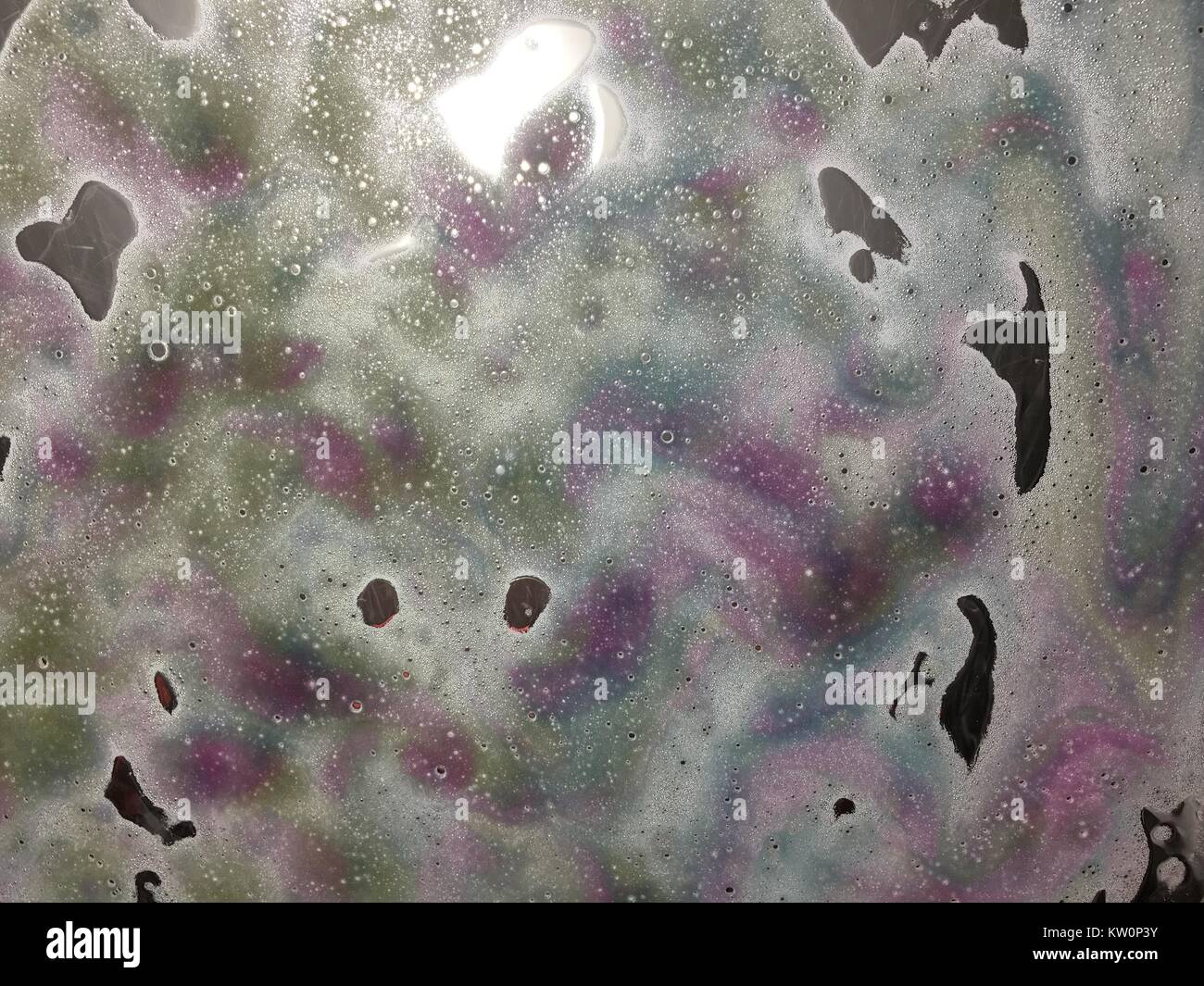 Car Wash Soap Suds Abstract Background Stock Photo - Alamy
